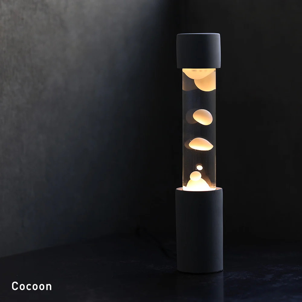 【楽天市場】ラバランプ Dripping Lamp Cocoon コクーン モーションランプ ワックスランプ 間接照明 インテリア照明 ...