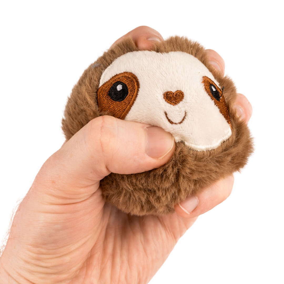【楽天市場】ファーリー フレンド ストレスボール Furry Friend Stress Ball SLOTH ナマケモノ ストレス解消グッズ ...