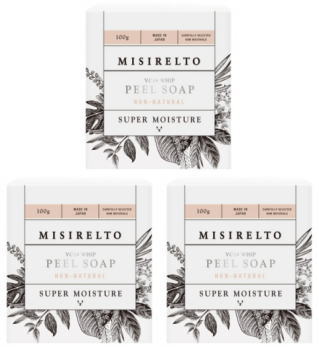 【楽天市場】3個セット【送料無料】正規品 MISIRELTO ミシレルト VC24 ホイップピールソープ 100g：ナチュラル美健