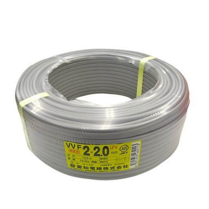 【楽天市場】愛知電線 VVFケーブル VA2.0-2-100：ホームプラザナフコ楽天市場店
