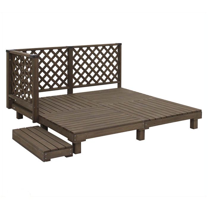 【楽天市場】システムデッキ1.0坪 ACQブラウン SDW-A10：ホームプラザナフコ楽天市場店