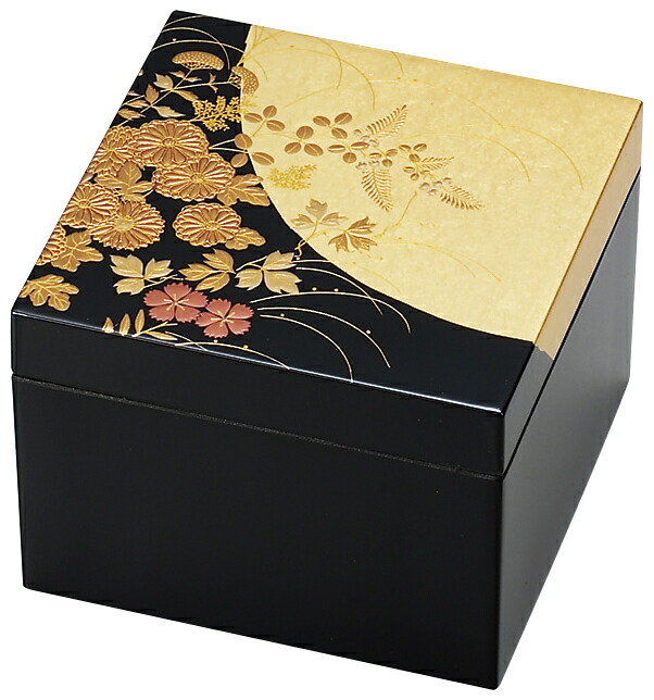 【楽天市場】【ワンダフルデーP7倍＋まとめ割5％～最大15％OFF】山中漆器 はなの 小物入れ（退職祝 漆器 金沢箔 工芸品 外国人 お土産 日本製 ギフト 海外発送可 プレゼント 和雑貨 お ...