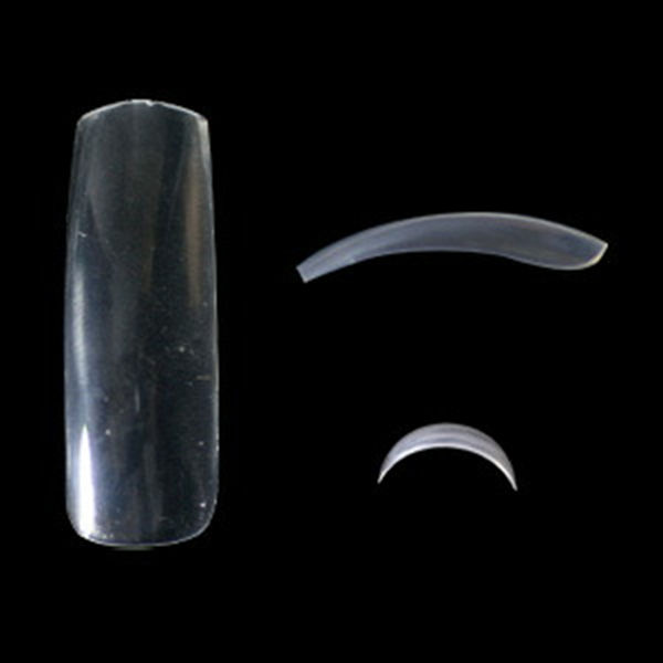 【楽天市場】ネイルチップ つけ爪 B．N． 100プレミアチップス ロングカーブド クリア 100P PT-8N：ネイル用品 nailstudy