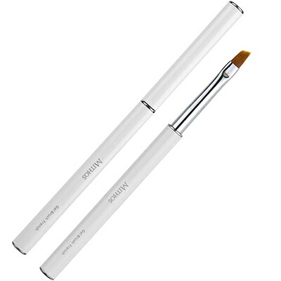 【楽天市場】ネイルブラシ ジェルブラシ MITHOS ショートフレンチ（89870）：ネイル用品 nailstudy