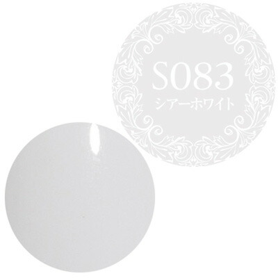 【楽天市場】ジェルネイル カラージェル プリジェル ミューズ シアーホワイト PGM-S083 3g：ネイル用品 nailstudy