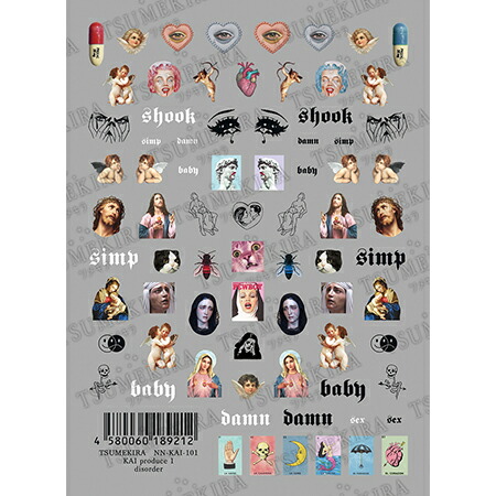【楽天市場】ツメキラ KAI produce 1 disorder(ディスオーダー) NN-KAI-101：ネイル用品 nailstudy
