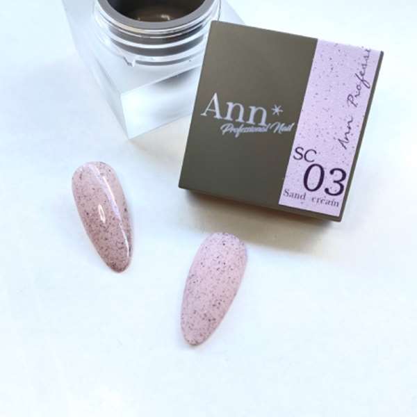 【楽天市場】Ann Professional サンドクリームジェル 03 3g：ネイル用品 nailstudy