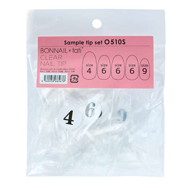 【楽天市場】Bonnail×tati サンプルチップセット オーバル O510S：ネイル用品 nailstudy