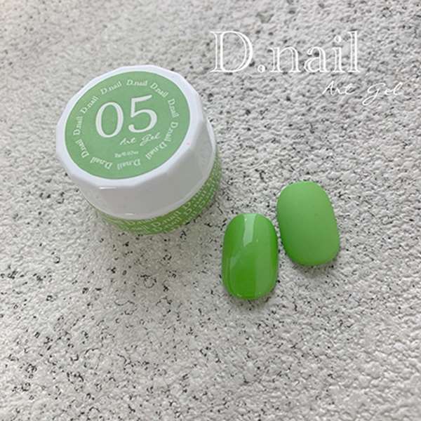 【楽天市場】D.nail アートジェル (極ジェル) 05 ライトグリーン 2g：ネイル用品 nailstudy