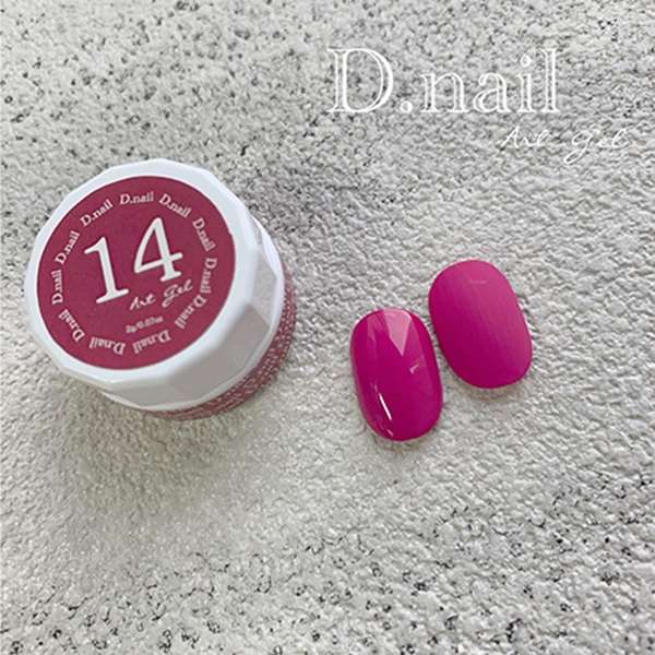 【楽天市場】D.nail アートジェル (極ジェル) 14 ローズ 2g：ネイル用品 nailstudy