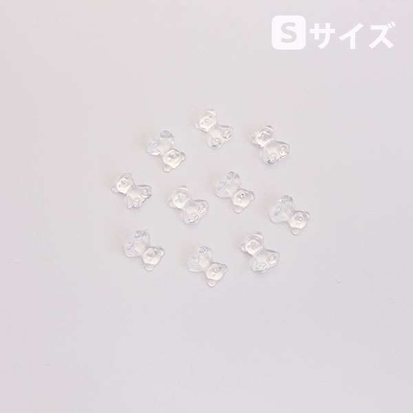 【楽天市場】SHAREYDVA クリアシリーズ くまちゃん S 10P：ネイル用品 nailstudy