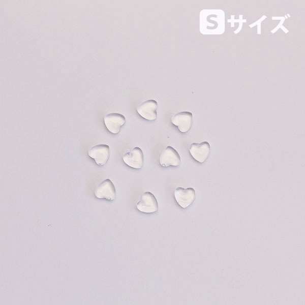 【楽天市場】SHAREYDVA クリアシリーズ ハート S 10P：ネイル用品 nailstudy