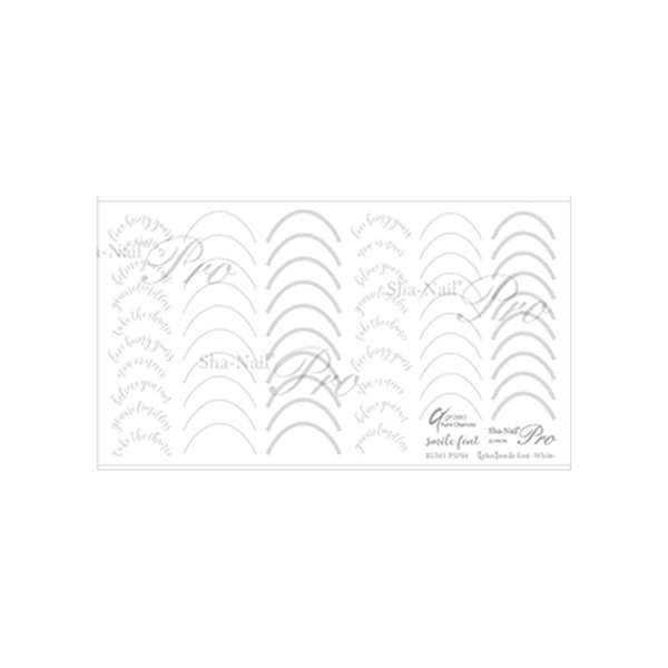 【楽天市場】写ネイルPlus スマイルフォント(ホワイト)：ネイル用品 nailstudy