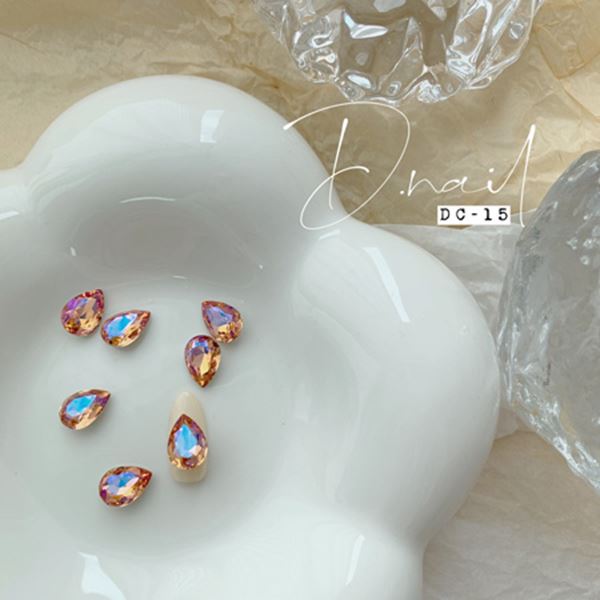 【楽天市場】D．nail デコレーションストーン DC−15 しずく型 ローシェンナ：ネイル用品 nailstudy