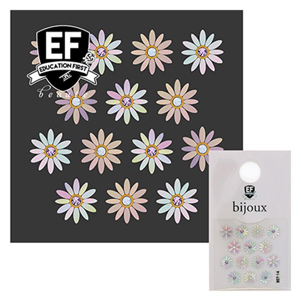 【楽天市場】EFボーテ ビジューネイルシール BEF−14：ネイル用品 nailstudy