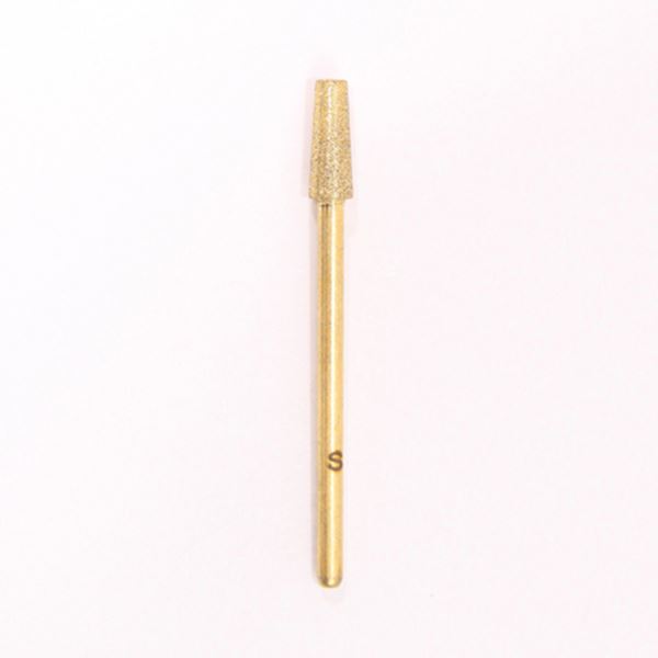 【楽天市場】SHAREYDVA テーパーダイヤモンドビット スモール ゴールド F （ファイン）：ネイル用品 nailstudy