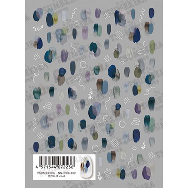 【楽天市場】ツメキラ 塗りかけ cool NN−NRK−102：ネイル用品 nailstudy