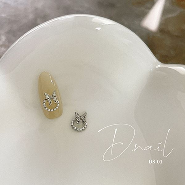 【楽天市場】D.nail ジュエリービジューパーツ DS-01 パールリース：ネイル用品 nailstudy