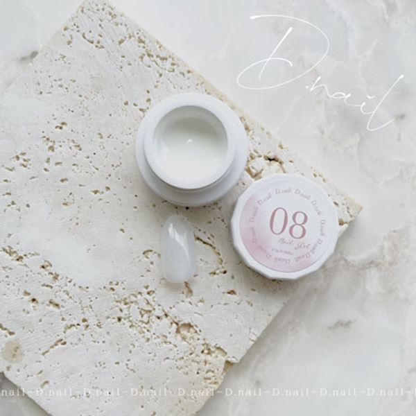 【楽天市場】D.nail プランタンジェル 08 ミルキーホワイト 2.5g：ネイル用品 nailstudy