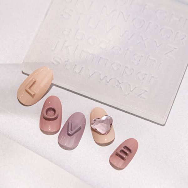 【楽天市場】SHAREYDVA モールド アルファベット：ネイル用品 nailstudy