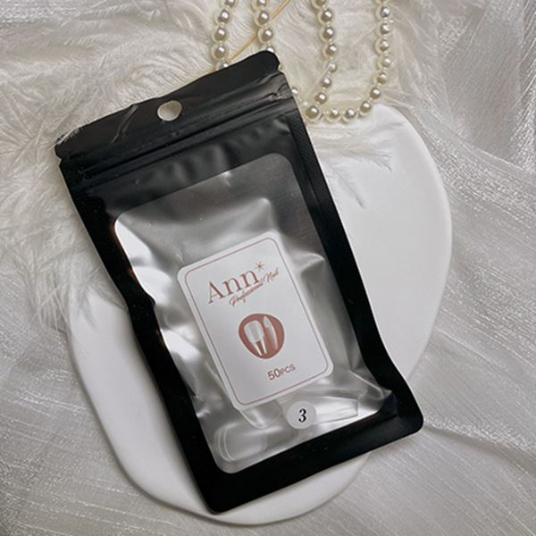 【楽天市場】Ann Professional チップイクステンション バレリーナミディアム型 クリア #3：ネイル用品 nailstudy