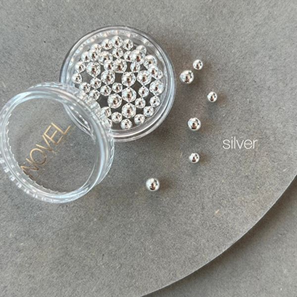 【楽天市場】NOVEL P812 Domell mix(silver) 8g ノヴェル ドームルミックス(シルバー)：ネイル用品 nailstudy