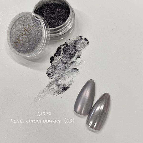 【楽天市場】NOVEL M529 Vernis chrom powder ノヴェル ヴェルニクロムパウダー (03)：ネイル用品 nailstudy