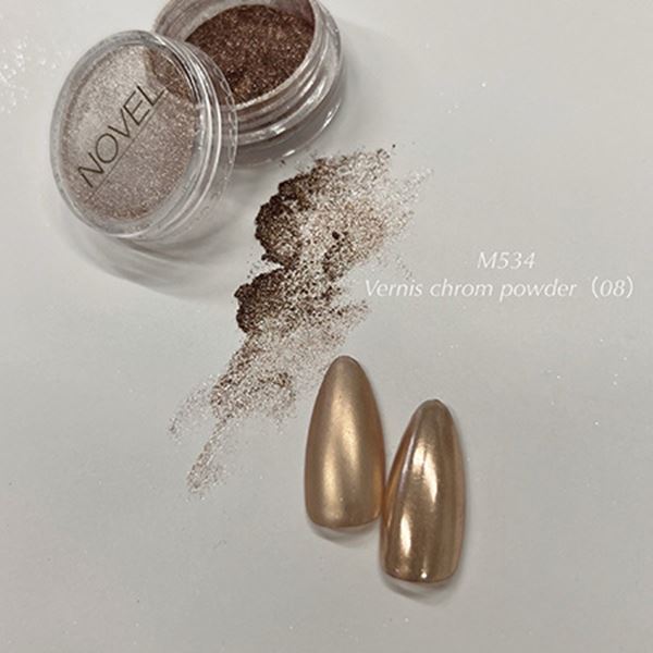 【楽天市場】NOVEL M534 Vernis chrom powder ノヴェル ヴェルニクロムパウダー (08)：ネイル用品 nailstudy