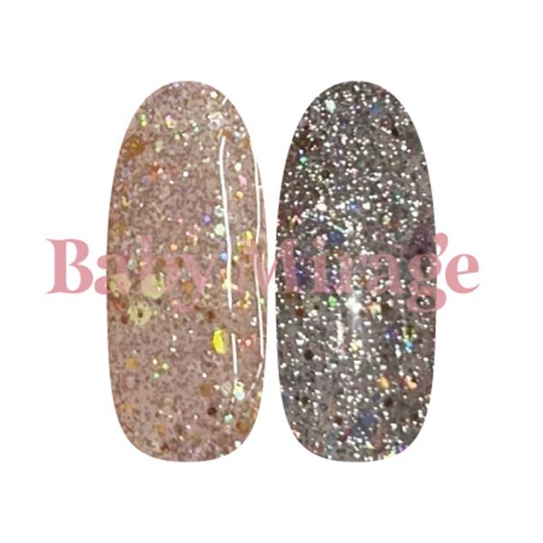 【楽天市場】Baby Mirage ベイビーミラージュ カラージェル Glitter Flash(グリッターフラッシュ) GF05 3g：ネイル用品 nailstudy