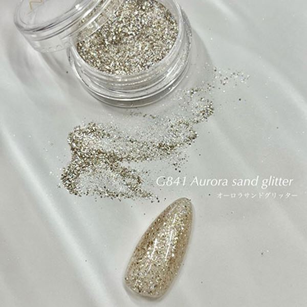 【楽天市場】NOVEL G841 Aurora sand glitter 1.3g ノヴェル オーロラサンドグリッター：ネイル用品 nailstudy