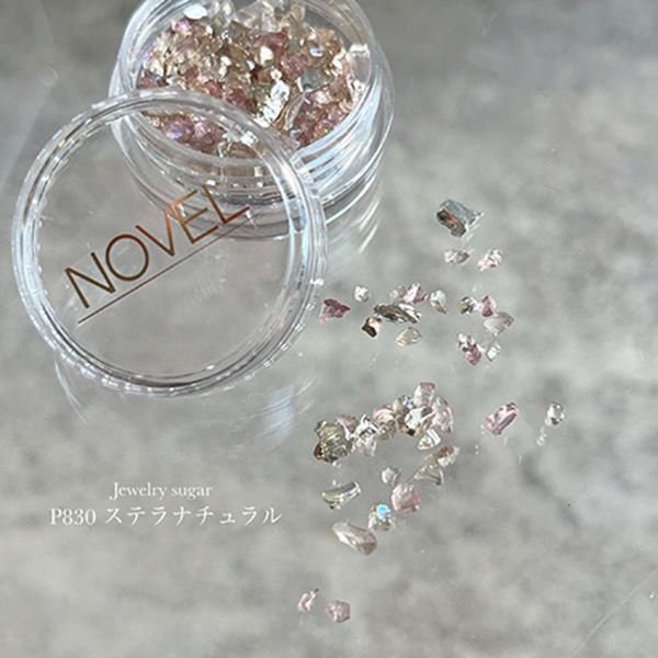 【楽天市場】NOVEL P830 Jewelry sugar (stella natural) 3g ノヴェル ジュエリーシュガー(ステラ ...