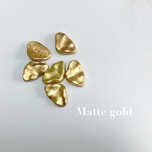 【楽天市場】Bonnail ウエーブチャームB マットゴールド：ネイル用品 nailstudy