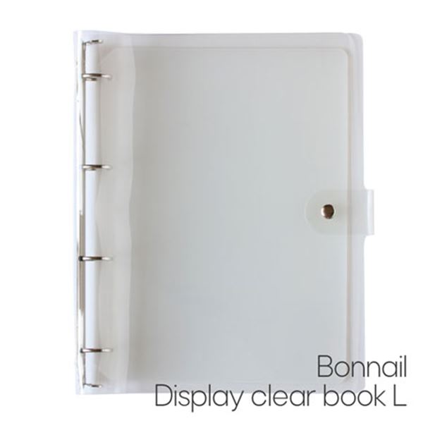 【楽天市場】Bonnail ディスプレイクリアBOOK L：ネイル用品 nailstudy