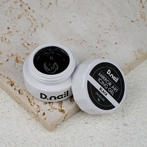 【楽天市場】D.nail ミラーアートアイシングジェル ブラック 3g：ネイル用品 nailstudy