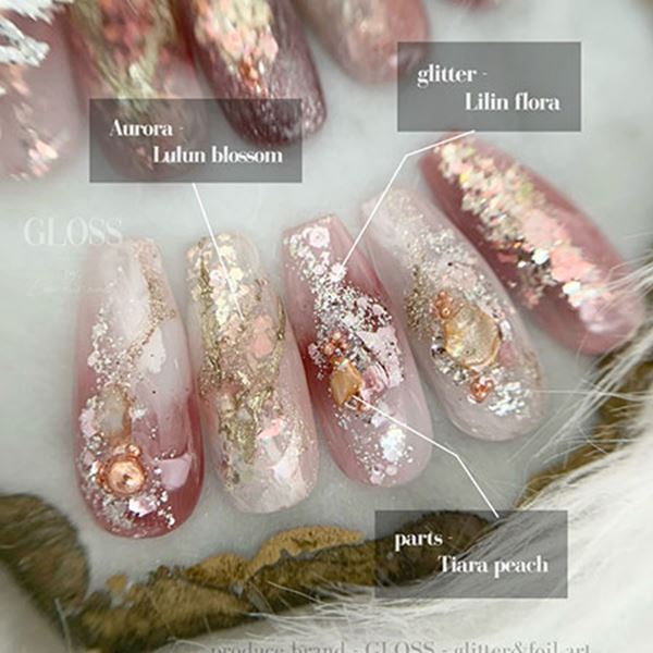 【楽天市場】【11/1限定 ポイント5倍】GLOSS by. Lecoeur nail. Lilin flora (グロスバイルクールネイル リリンフローラ)：ネイル用品 nailstudy