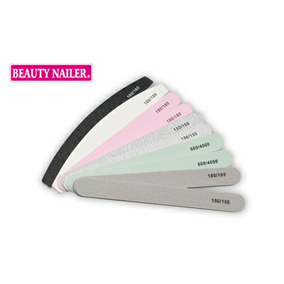 【楽天市場】ネイルファイル B．N． セミプロフェッショナルファイルセット 10本入り SPF-1：ネイル用品 nailstudy