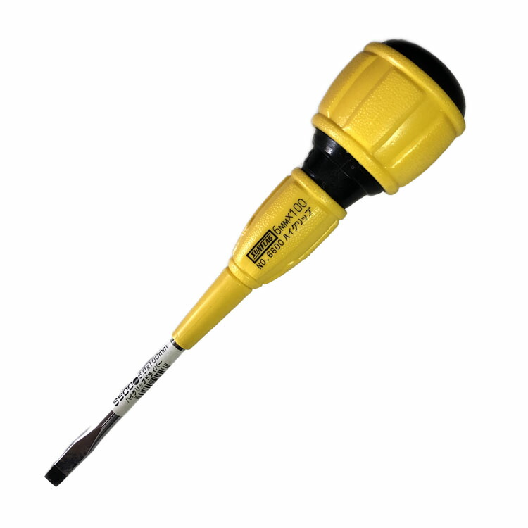 【楽天市場】サンフラッグ SUNFLAG ハイグリップドライバー No.6600 （-）6.0×100mm：株式会社中川金物