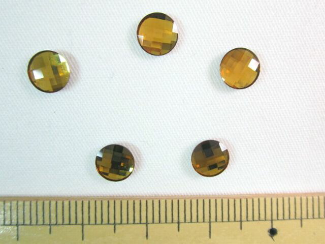【楽天市場】スワロフスキー（ホットフィックス）2035 Chessboard Circle FB 6mmTopaz(203) M-Foiled：手芸ナカムラ