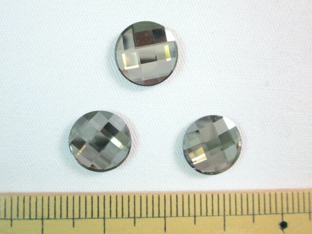 【楽天市場】スワロフスキー（ホットフィックス）2035 Chessboard Circle FB 10mmCrystal(001) Silver Shade（SSHA) M-Foiled：手芸ナカムラ