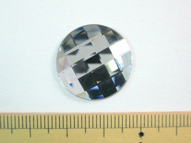 【楽天市場】スワロフスキー（ホットフィックス）2035 Chessboard Circle FB 20mmCrystal(001)// M-Foiled：手芸ナカムラ