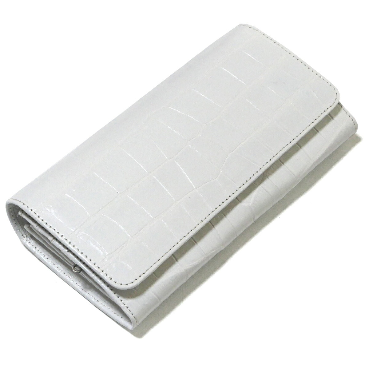 楽天市場】がま口 長財布 かぶせ型 がま口財布 ガマ口 財布 本革 駝鳥