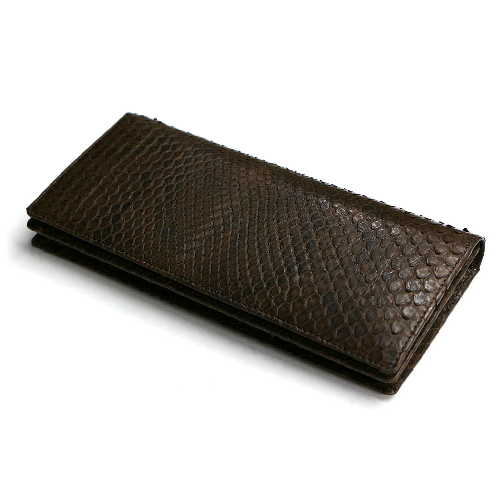 楽天市場】パイソン 長財布 メンズ 本革 かぶせ 札入れ 蛇 ヘビ 通し