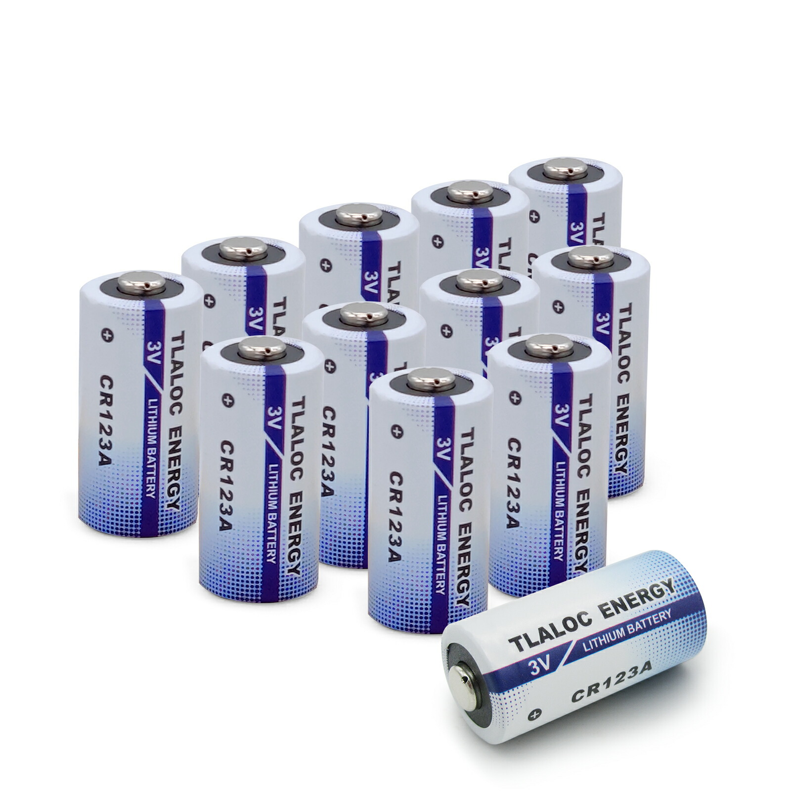 【楽天市場】12個セット CR123A カメラ用リチウム電池 3V 1500mAh 大容量 リチウム電池：ラッキー