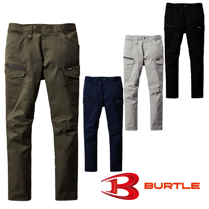 【楽天市場】バートル ストレッチ 作業服 6212 カーゴパンツ（ユニセックス） 春夏 BURTLE 作業着 SDGs ワーク ユニフォーム S～5L 複合繊維ポリエステル45％・リサイクル ...