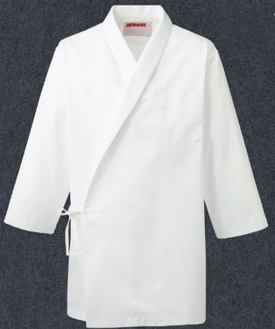 【楽天市場】670 和食コート KAZEN コート 和食 プレミアム 厨房 【社名刺繍無料】 S～4L 綿55％・ポリエステル45％ CVCツイル：社名刺繍無料の作業着屋