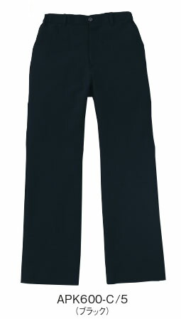 【楽天市場】フードユニフォーム APK600 男女兼用スラックス KAZEN パンツ 厨房 S～6L ポリエステル100％ ストレッチトロピカル：社名刺繍無料の作業着屋