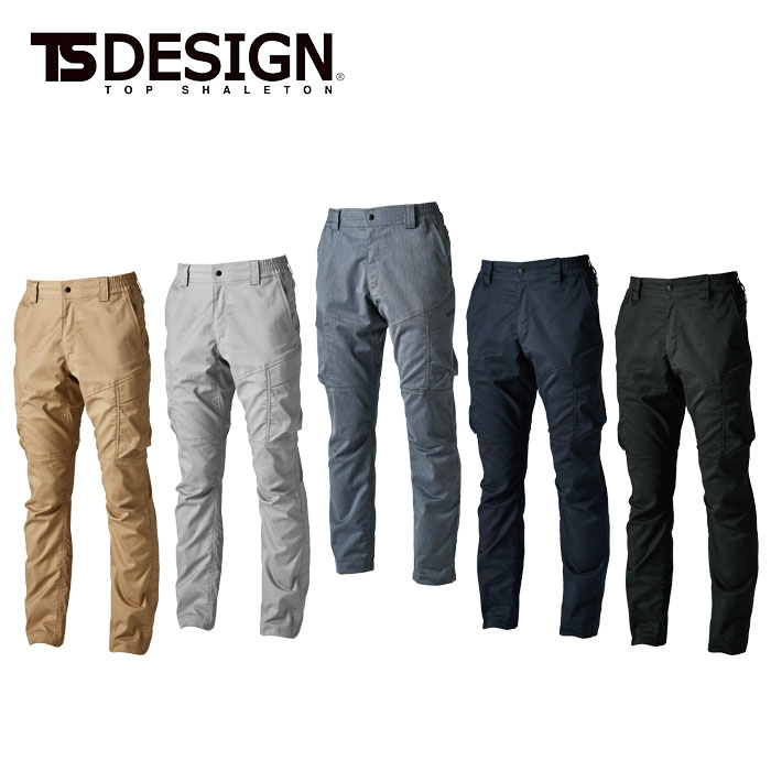 【楽天市場】2214 TecRecycカーゴパンツ tsデザイン TSDESIGN 秋冬 作業服 作業着 SS S M L LL 3L 4L ポリエステル80％・綿20％ TecRecycT ...
