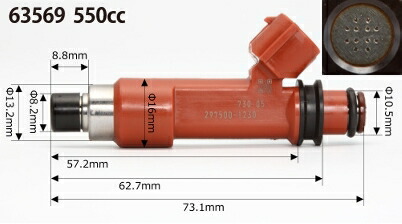 【楽天市場】SARD(サード) 大容量インジェクター 汎用 550cc 品番：63569：ななこ屋楽天市場店