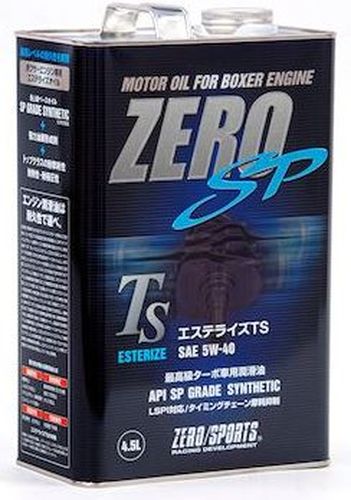 【楽天市場】ZEROSPORTS(ゼロスポーツ) エンジンオイル エステライズTS 4.5L缶 5W-40 品番：0826023：ななこ屋楽天市場店