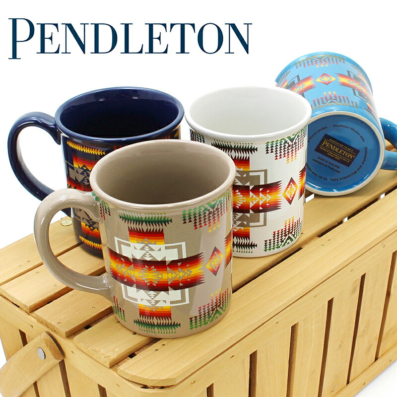 【楽天市場】ペンドルトン PENDLETON マグカップ 色違い4個セット CHIEF JOSEPH COLLECTIBLE MUG SET 4 CERAMIC MUGS セラミックマグセット ...